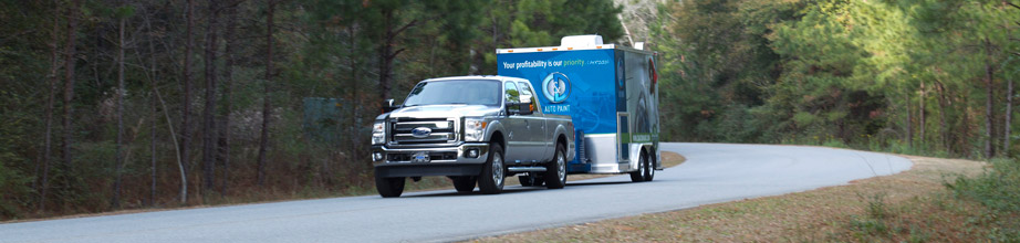 Our fully equipped mobile demo unit is ready to roll - C&D Auto Paint
